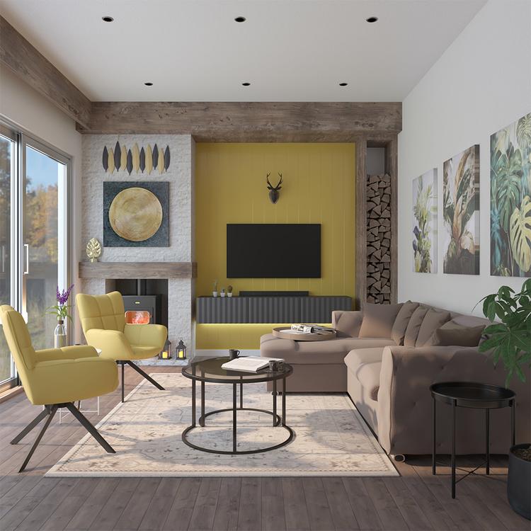 Livinguri moderne | Modele și idei de amenajare living stil modern ...
