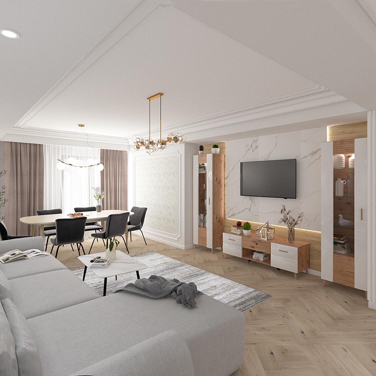 Livinguri clasice | Modele și idei de amenajare living stil clasic ...