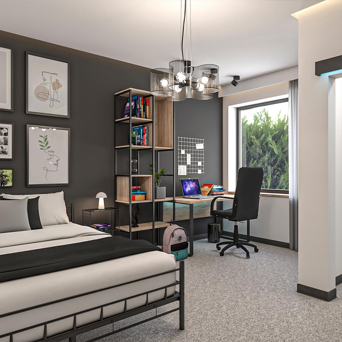 Camere Tineret moderne | Modele și idei de amenajare cameră tineret ...