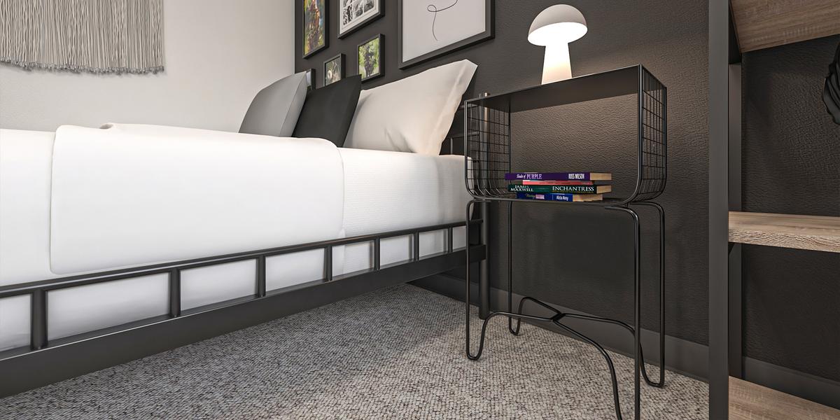 Model amenajare cameră tineret stil modern - Edgy Elegance | Dedesign